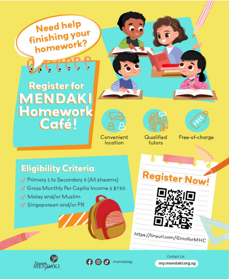MENDAKI Homework Café | Yayasan MENDAKI